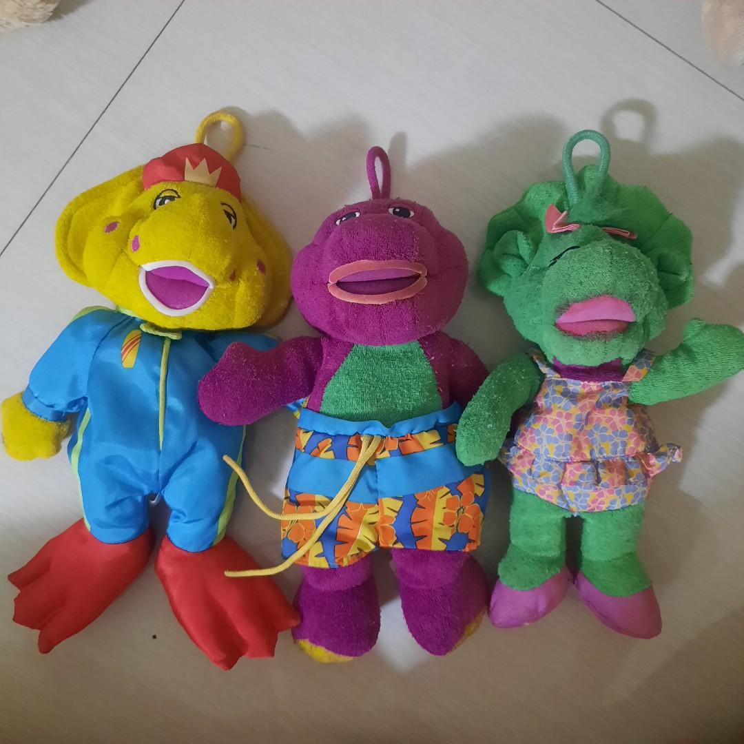 Boneka Barney, Baby Bop & Bj, Toys & Collectibles, Mainan di Carousell