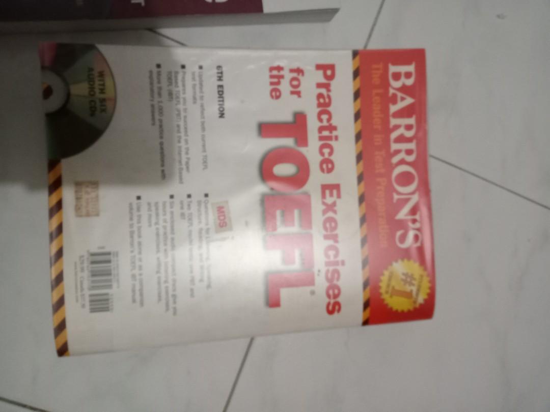 BARRON S TOEFL PRACTICE Hobbies Toys Books Magazines Assessment barron-s-toefl-practice-hobbies-toys-books-magazines-assessment