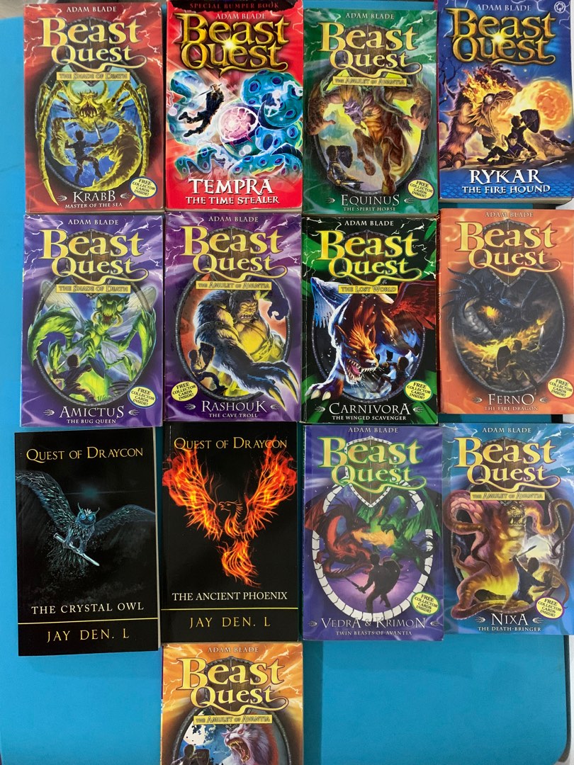 Beast Quest and beast of Dr Ayon, Hobbies & Toys, Books & Magazines ...