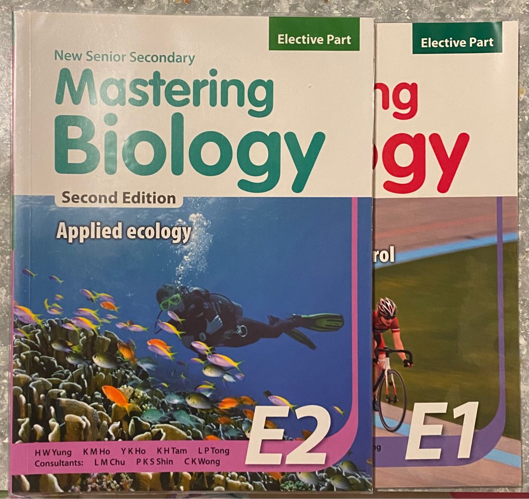 Bio書 Mastering Biology E1&E2, 興趣及遊戲, 書本 & 文具, 教科書 - Carousell