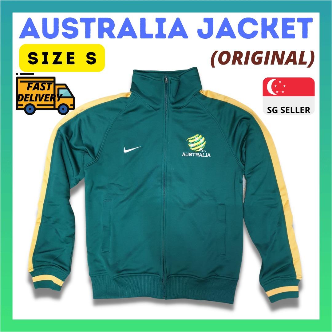 BNWT AUSTRALIA NATIONAL TEAM JACKET SOCCEROOS FOOTBALL SOCCER FAN ...