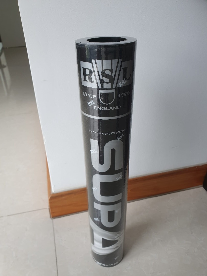 Brand new RSL Supa shuttlecock for Sale, Sports Equipment, Sports ...