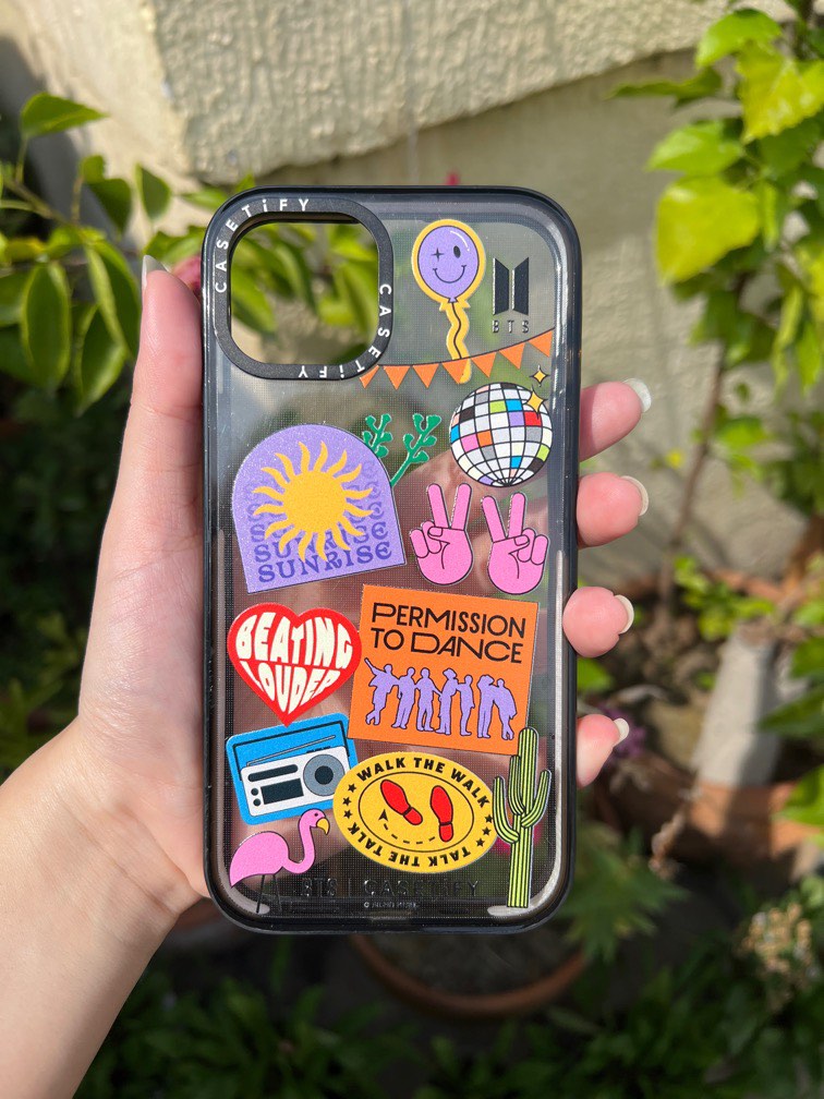 Casetify x BTS Permission to Dance Case for iPhone 13, Mobile Phones ...