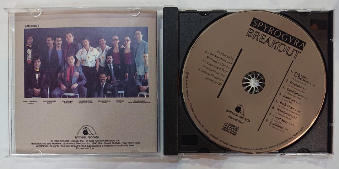 Cd Spyro Gyro breakout, 興趣及遊戲, 音樂樂器 & 配件, 音樂與媒體 - CD 及 DVD - Carousell