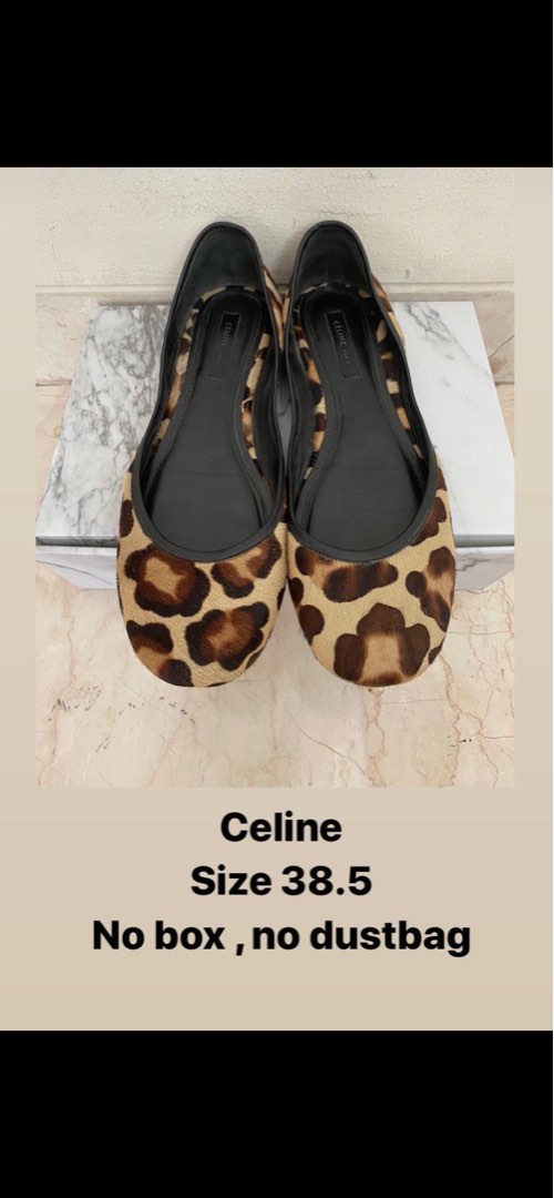 Celine flats, Fesyen Wanita, Sepatu di Carousell