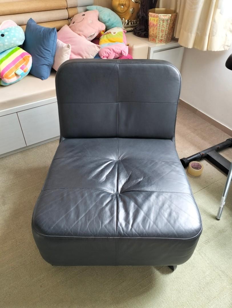 Cellini Black Swivel Sofa, Furniture & Home Living, Furniture, Sofas on ...