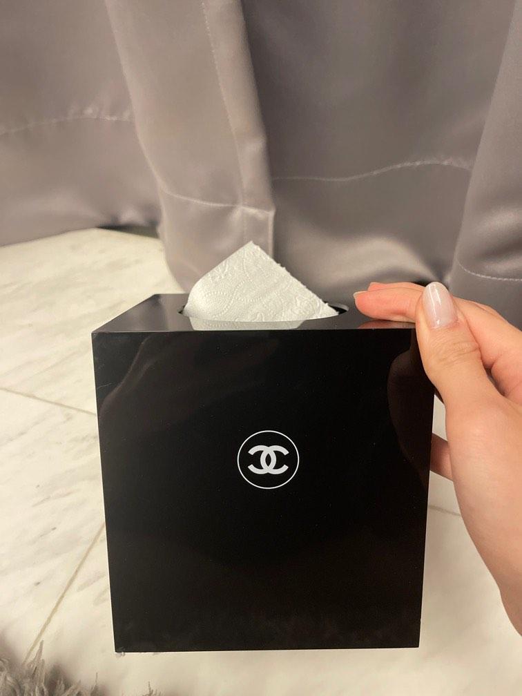 Chanel tissue box, Furniture & Home Living, Kitchenware & Tableware ...