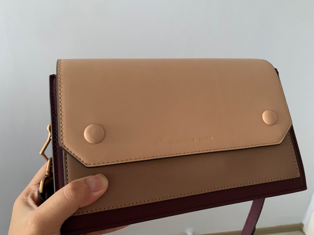 Charles & Keith Pouch / Mini sling bag (ori), Women's Fashion, Bags ...