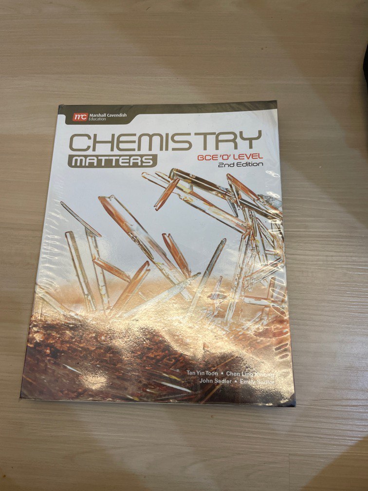 Chemistry Matters Secondary school textbook, Hobbies & Toys, Books ...