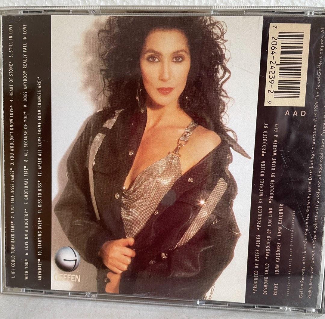 Cher - Heart of Stone CD 1989, Hobbies & Toys, Music & Media, CDs ...