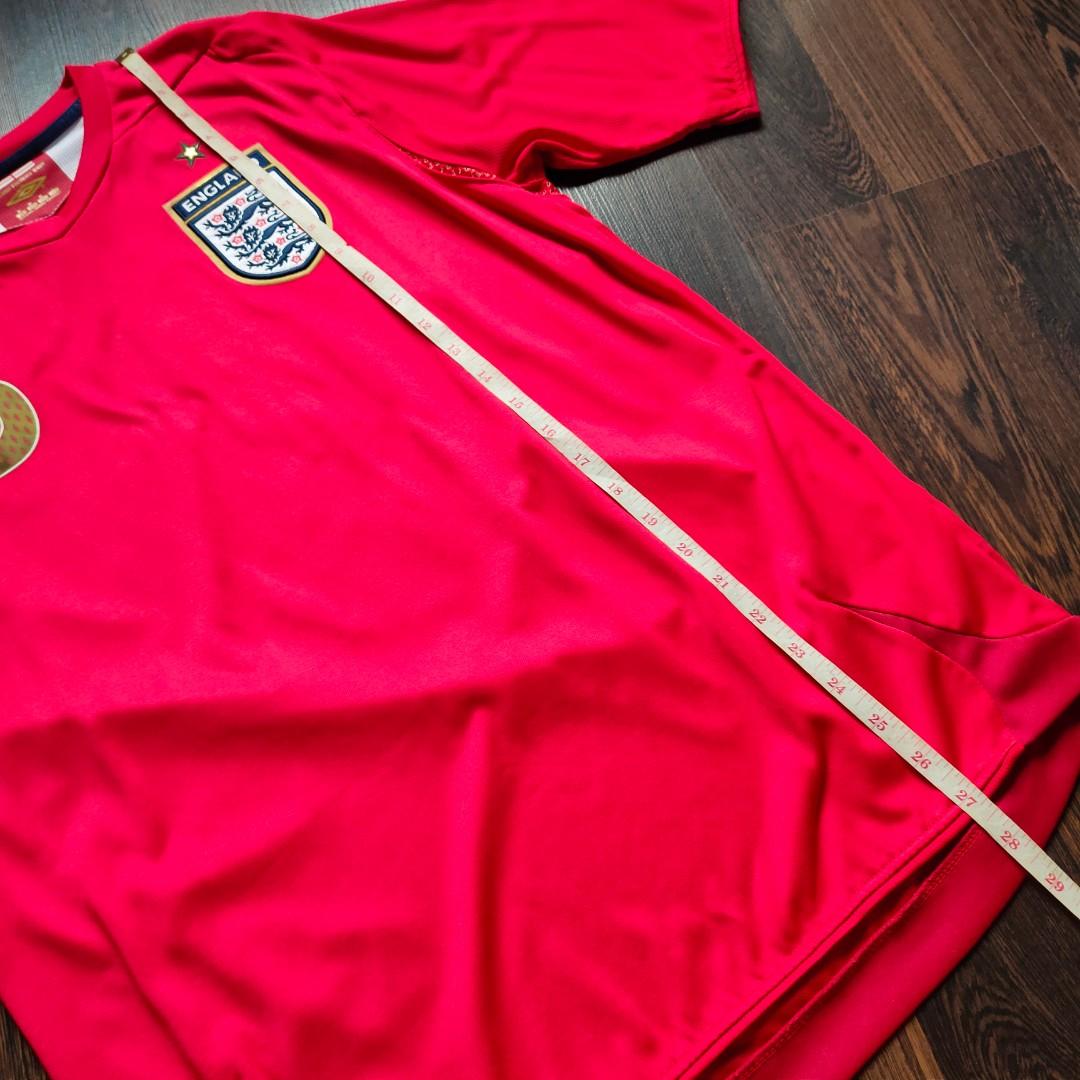 CLASSIC UMBRO ENGLAND F.C 2006-08 FOOTBALL AWAY KIT | #5 Rio Ferdinand ...