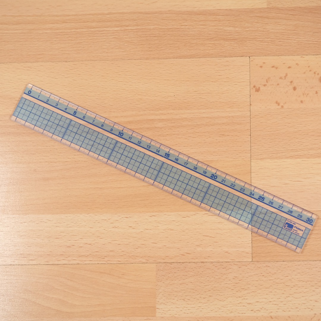 Clear Plastic Ruler 30cm Made In Japan, Hobbies & Toys, Stationery ...