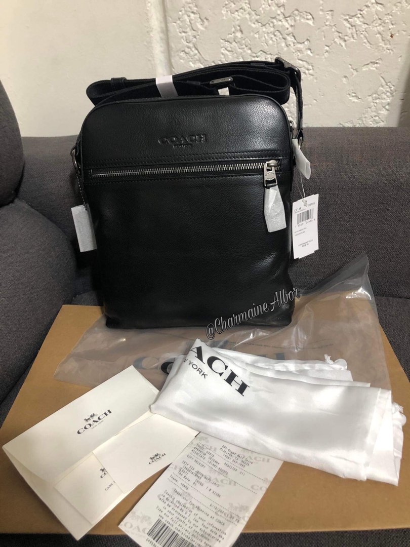 Coach sling bag for men, Men's Fashion, Bags, Sling Bags on Carousell