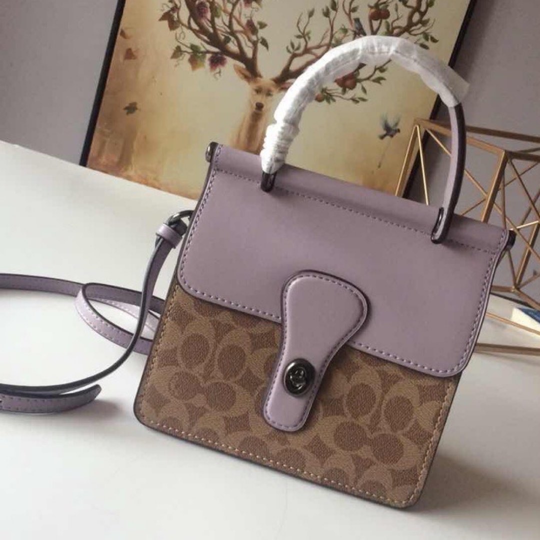 Coach Willis Top Handle Bag, Women's Fashion, Bags & Wallets, Cross ...
