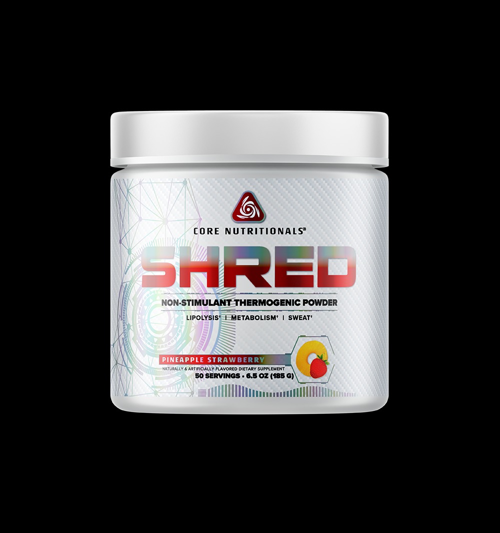 CORE SHRED Non-Stimulant Thermogenic Powder, Health & Nutrition, Health ...