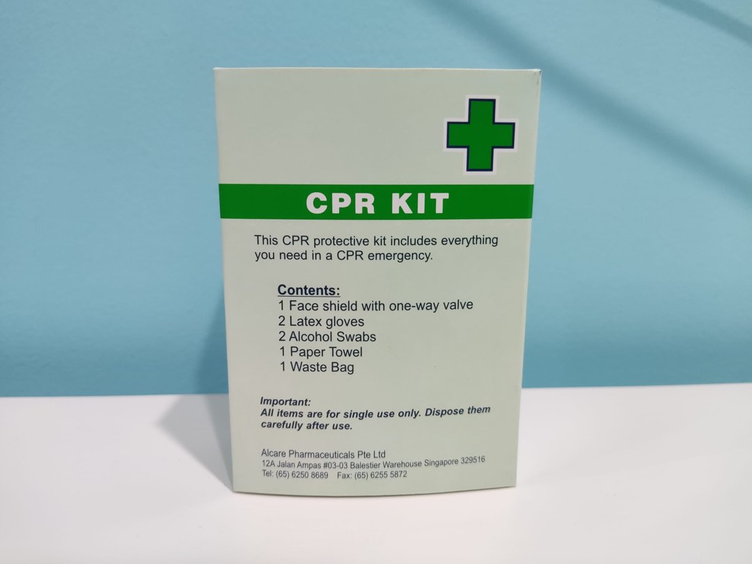CPR Kit, Health & Nutrition, Medical Supplies & Tools on Carousell