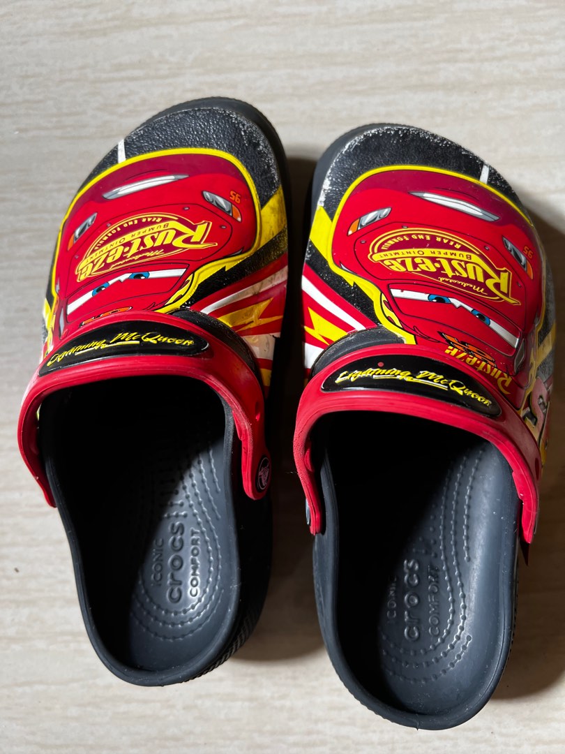 Crocs Cars - Used, Babies & Kids, Babies & Kids Fashion on Carousell