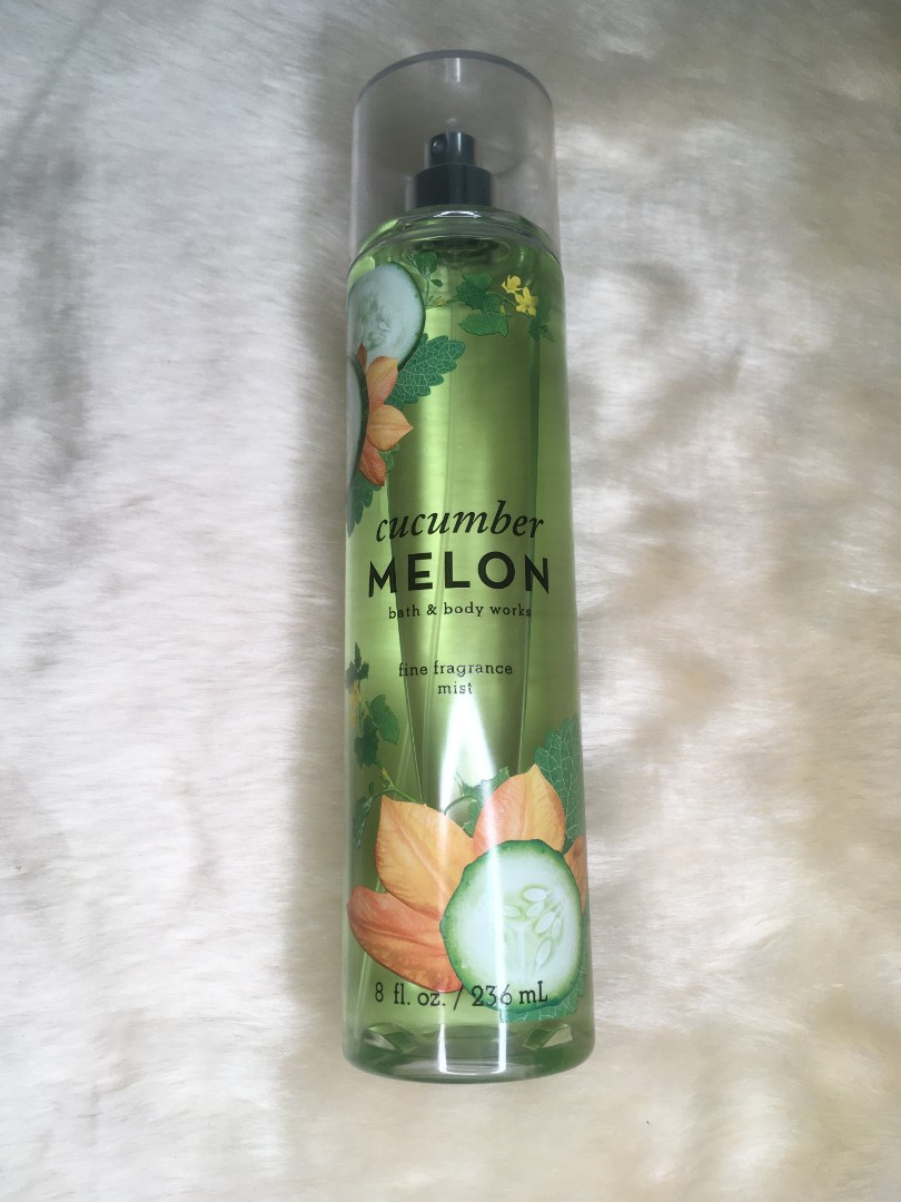 CUCUMBER MELON FINE FRAGRANCE BODY MIST 8 fl/OZ By Bath And Body Works ...