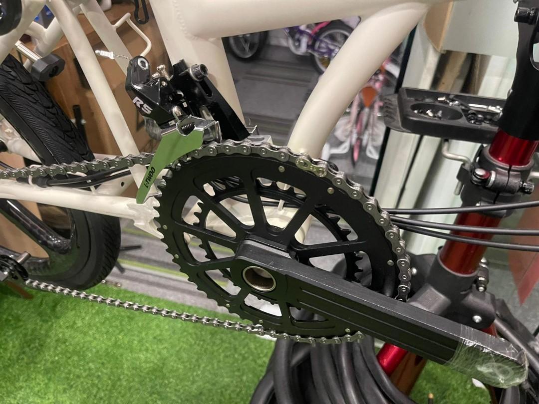 Custombike 8.9kg Trifold carbon rim 8 Speed, Sports Equipment, Bicycles ...