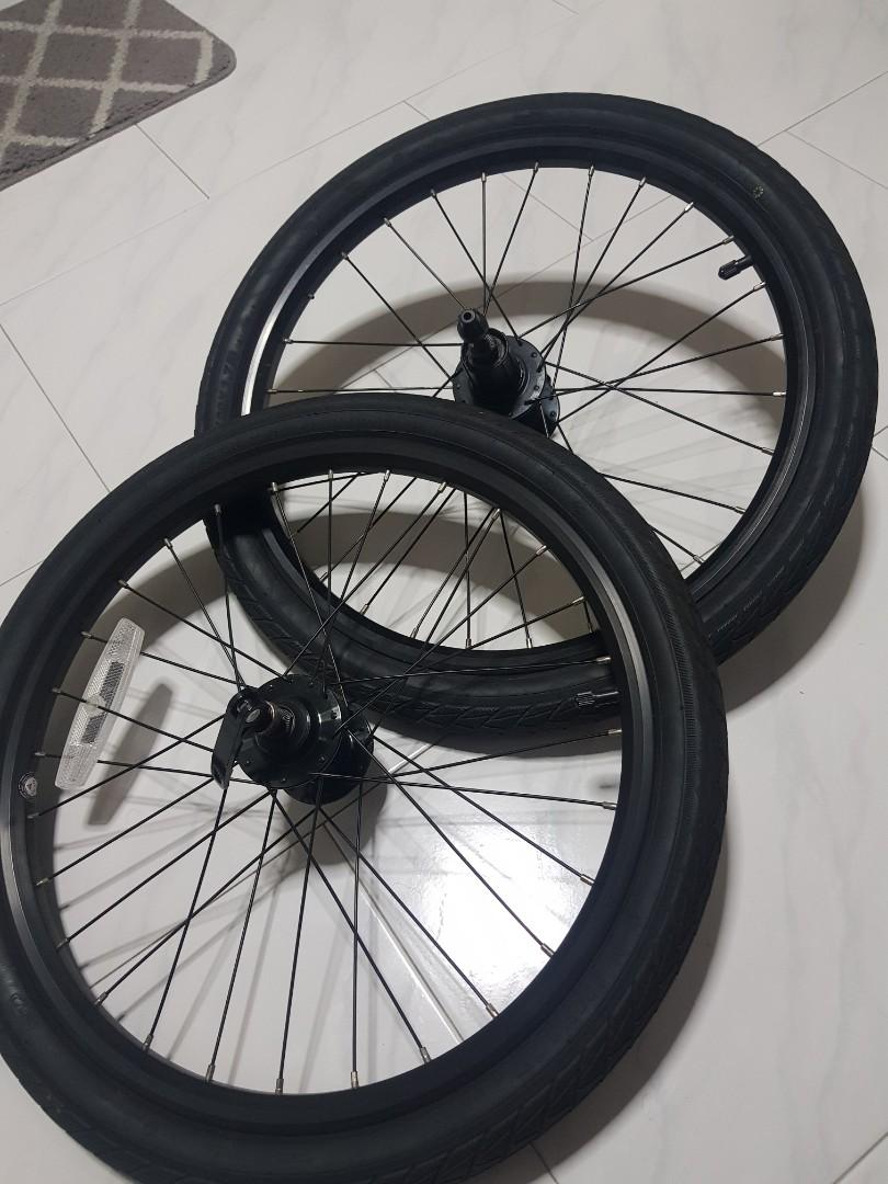 Dahon Wheelset 20 inch 406, Sports Equipment, Bicycles & Parts, Parts & Accessories on Carousell