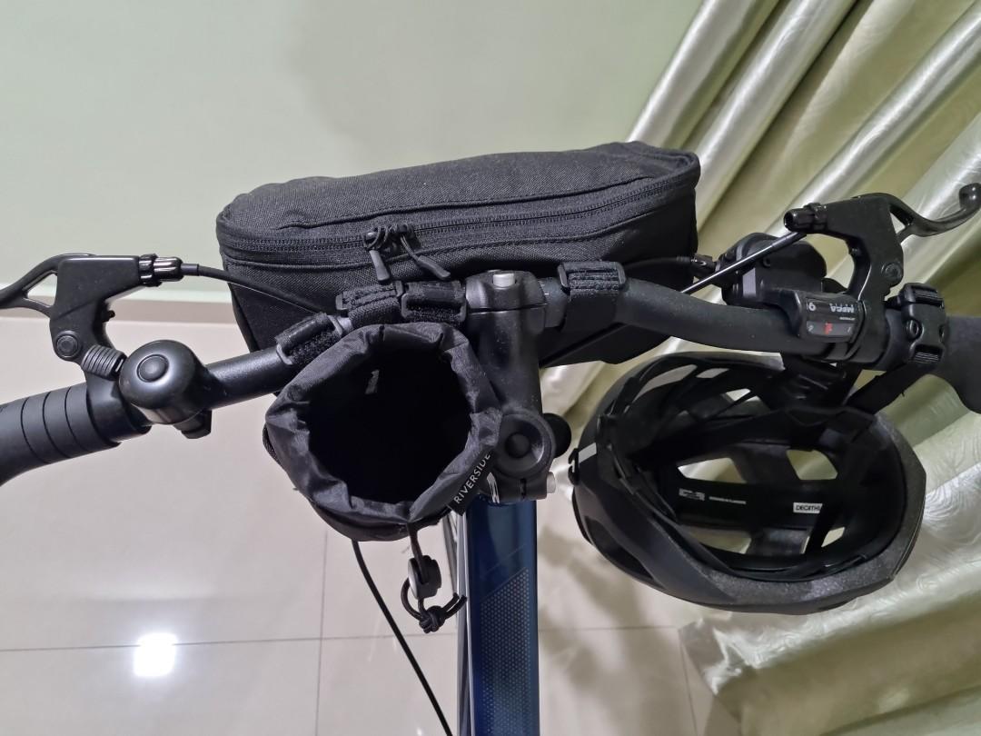 Decathlon Hybrid Bike (Riverside 500-blue) with accessories, Sports ...