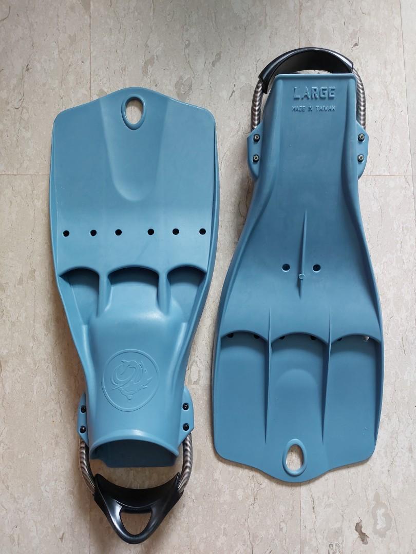 Deep6 Eddy dive fins, Sports Equipment, Other Sports Equipment and ...