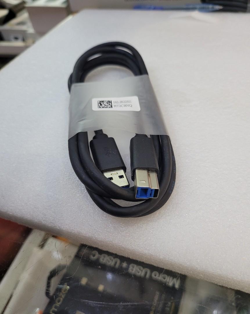 USB 3.0 Male to Type B Male Printer Cable 5KL2E22501 Dell, Computers ...