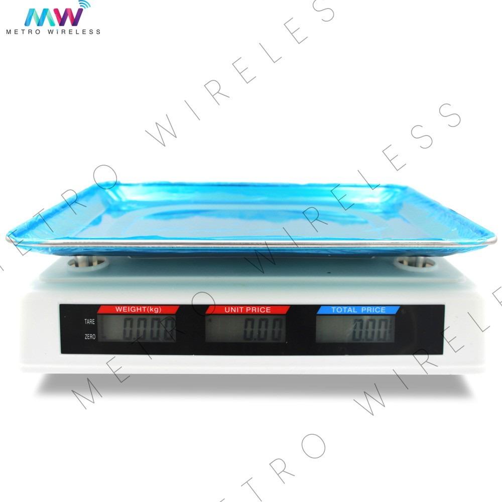 Digital Scale 40 kg Timbangan Kitchen Store Scale Electronic Pricing ...