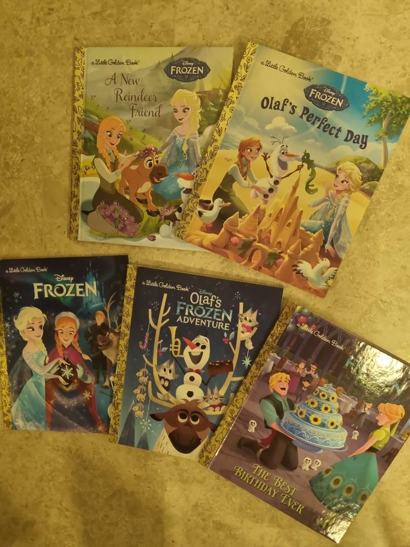 Set of 5 Disney frozen books, Hobbies & Toys, Books & Magazines ...