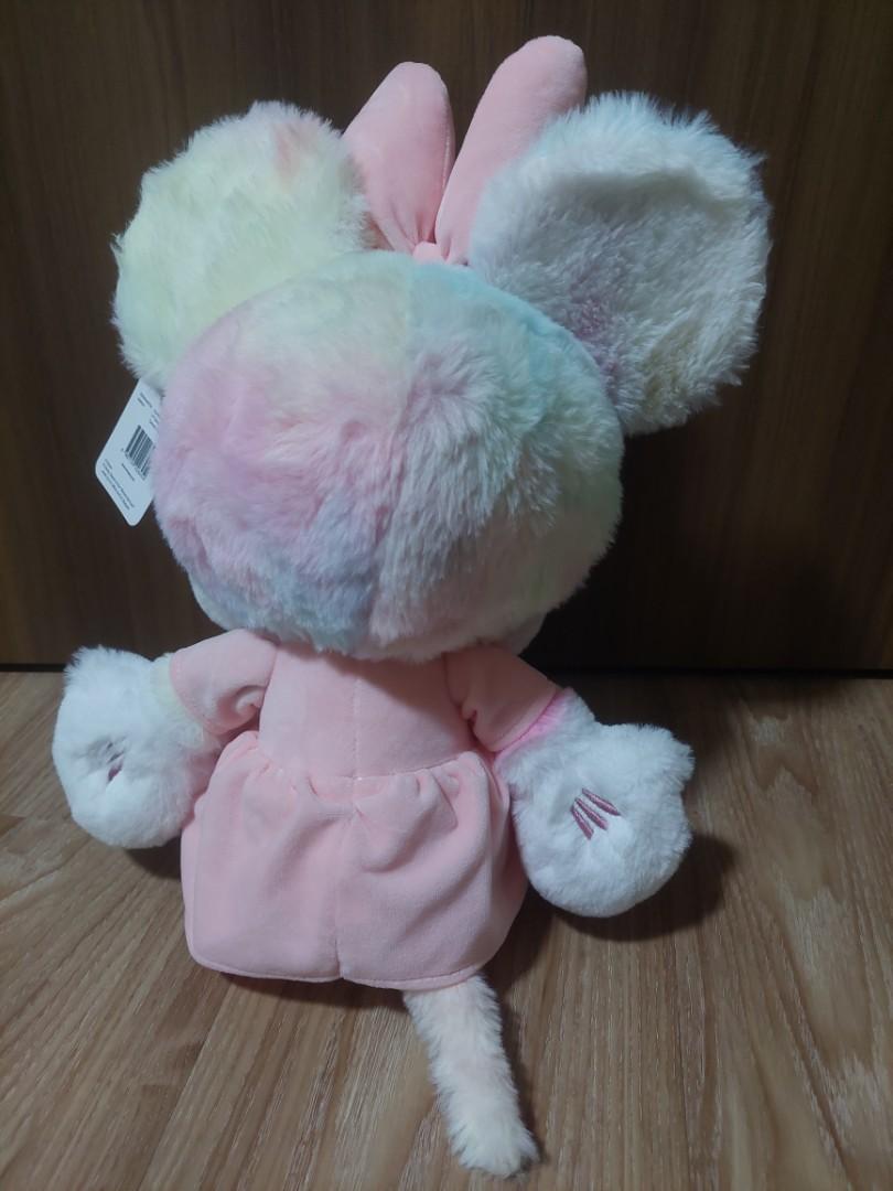 Disney Mickey / Minnie Mouse Rainbow Pastel Big Plush, Hobbies & Toys ...