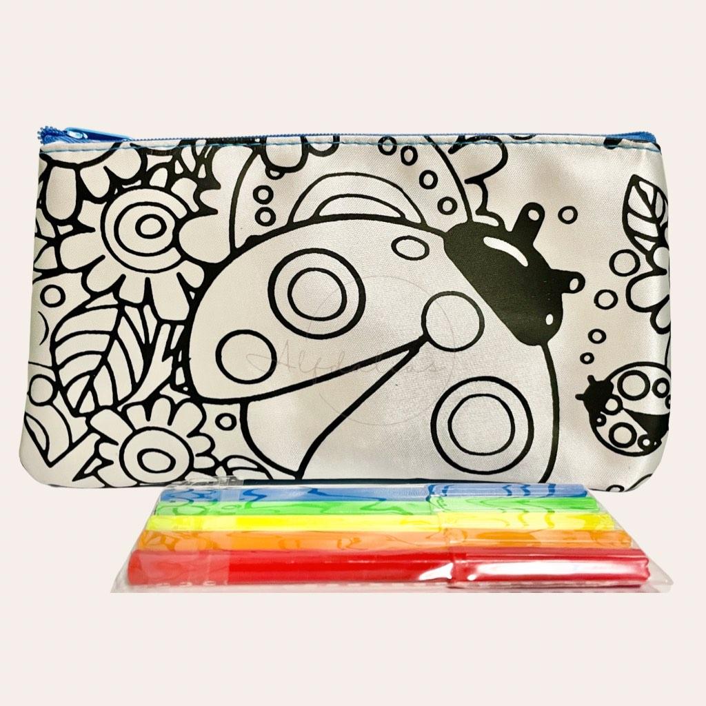 DIY Color Your Own Pencil Case, Hobbies & Toys, Stationary & Craft ...