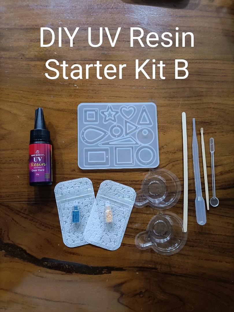 Diy UV Resin Starter Kit, Hobbies & Toys, Stationery & Craft, Craft ...
