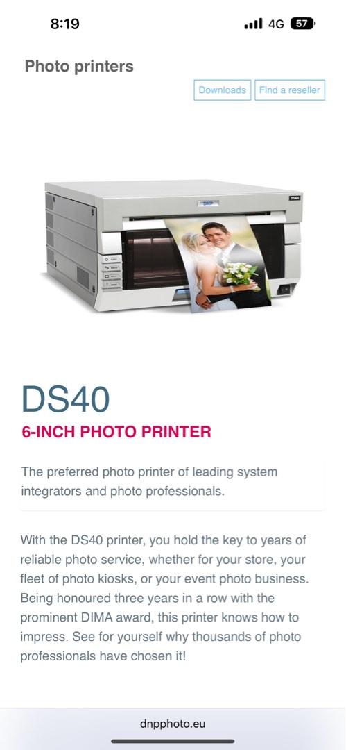 Dnp ds40, Computers & Tech, Printers, Scanners & Copiers on Carousell