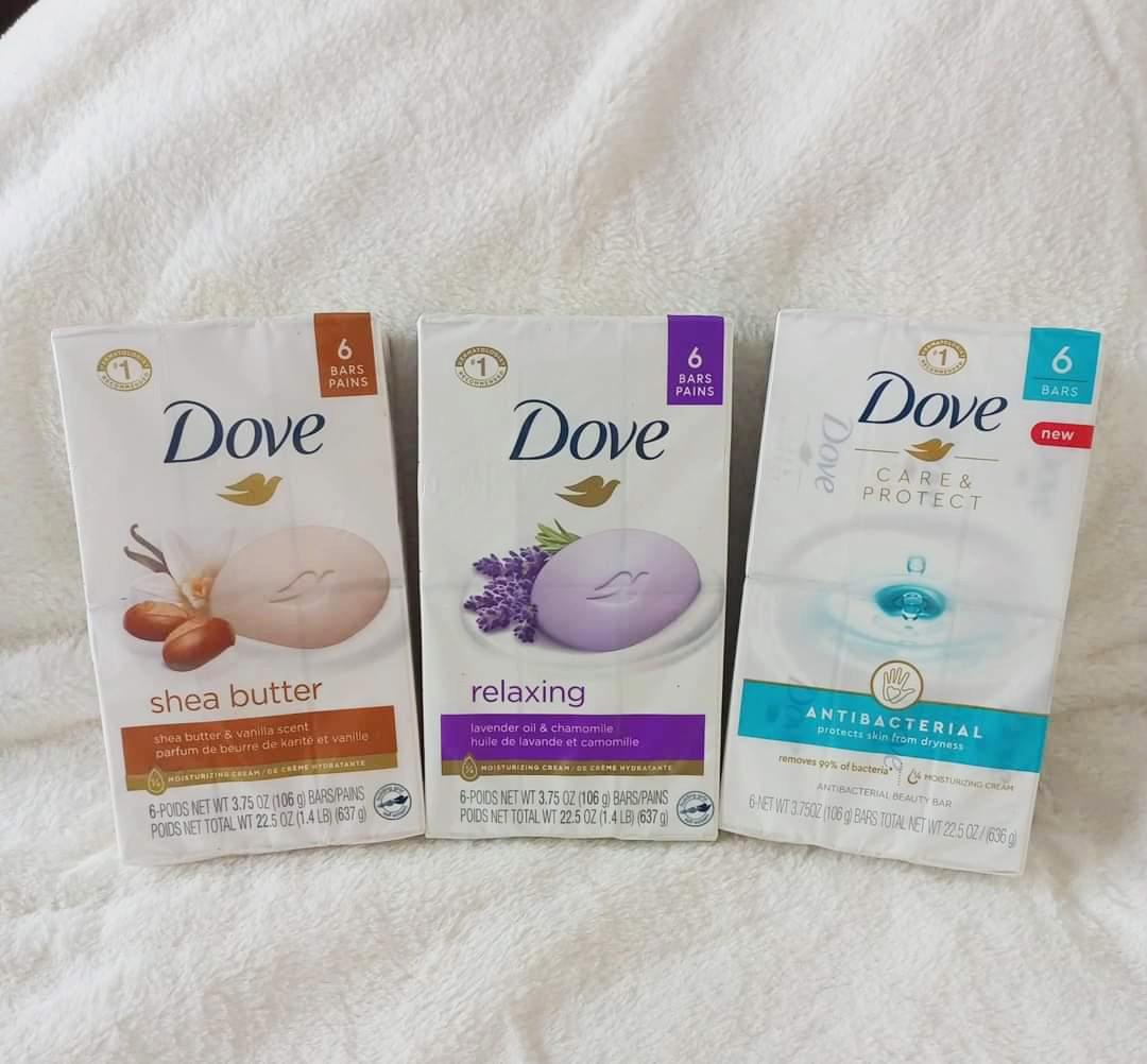 Dove Relaxing Bar Soap (6 Bars in a pack), Beauty & Personal Care, Bath ...