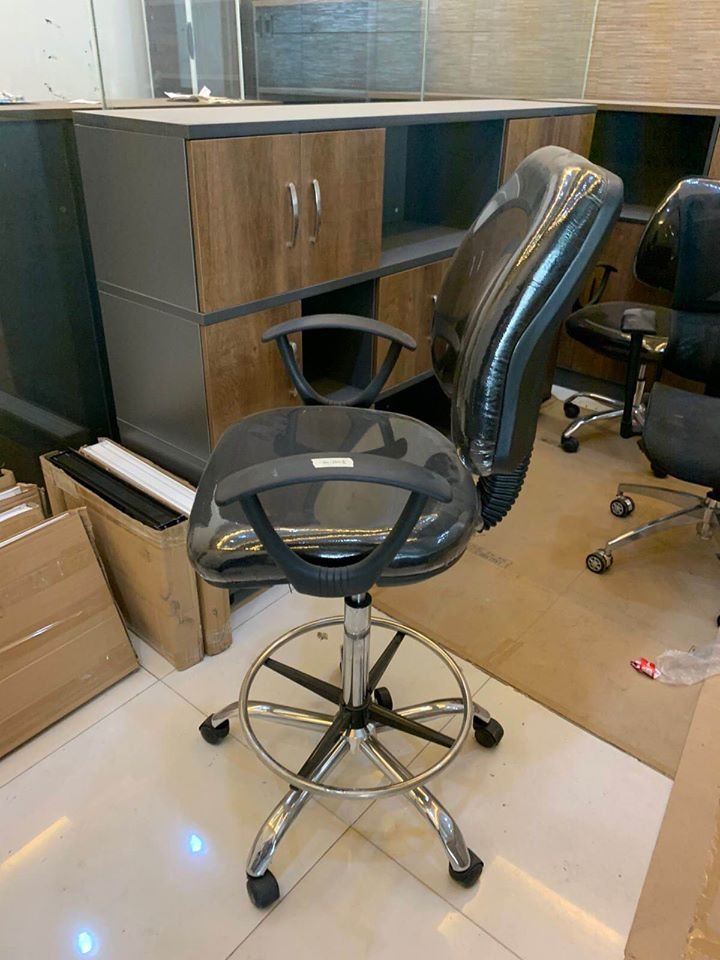 ..;Drafting Chair/ Teller Chair, Furniture & Home Living, Furniture ...