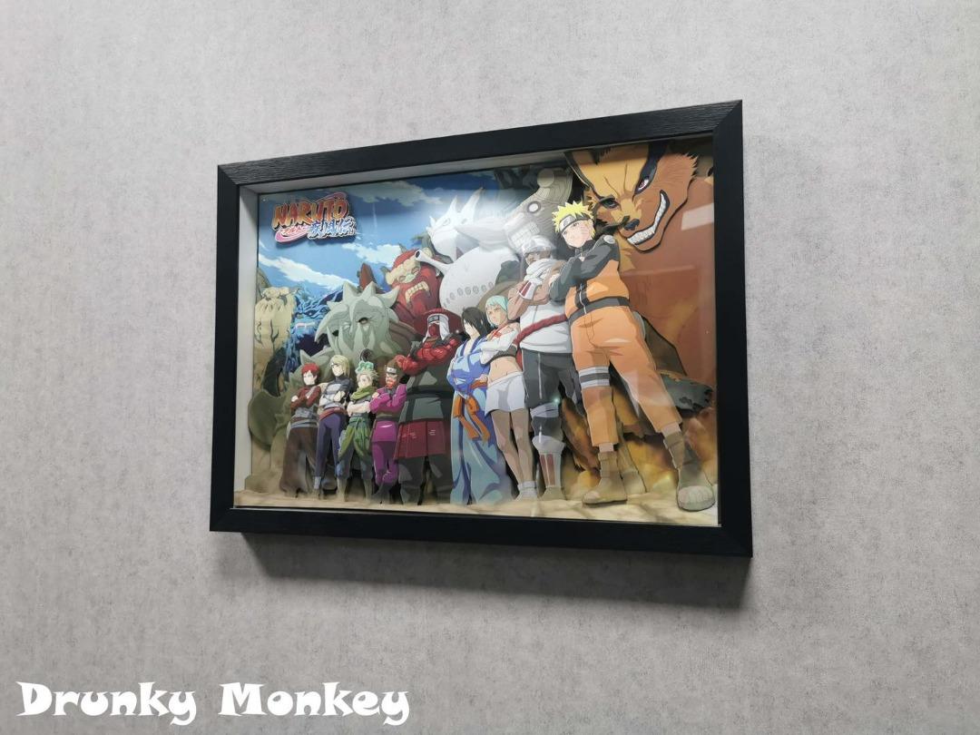 Drunky Monkey - Tails Beast & Jinchuriki Frame, Hobbies & Toys, Toys ...