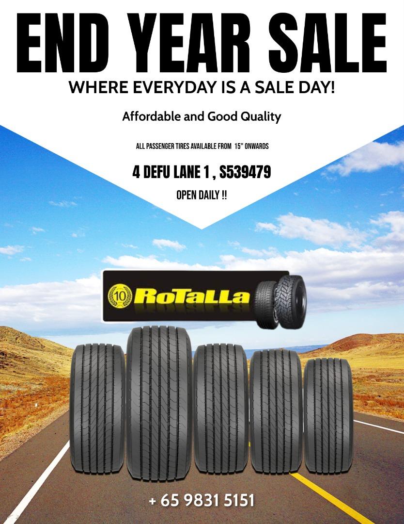 END YEAR TYRE SALE!, Car Accessories, Tyres & Rims on Carousell