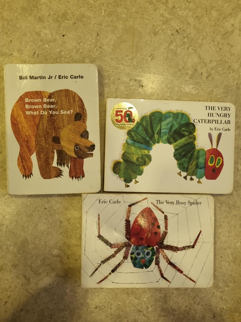Eric Carle Books Set, Hobbies & Toys, Books & Magazines, Children's ...