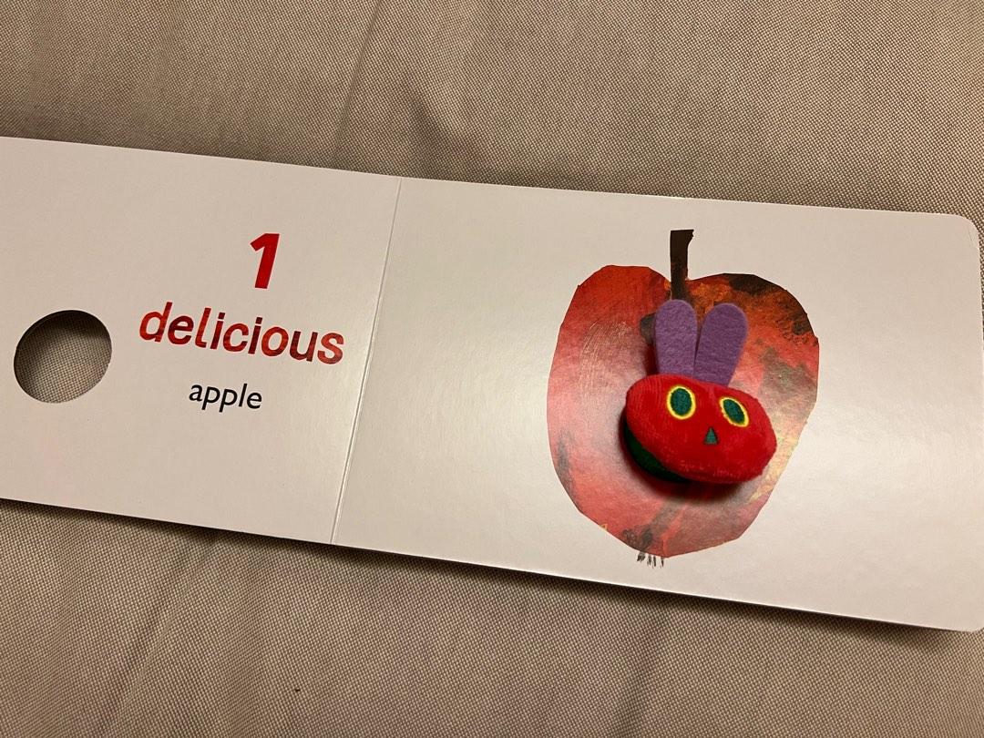 eric carle the very hungry caterpillar finger puppet book, 興趣及遊戲, 書本 ...