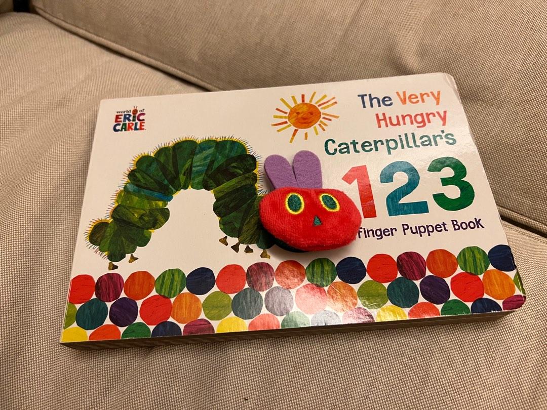 eric carle the very hungry caterpillar finger puppet book, 興趣及遊戲, 書本 ...