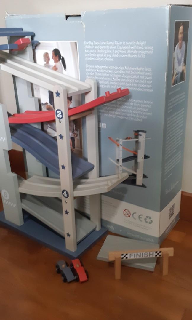 Ever Earth Big Two Lane Ramp Racer, Hobbies & Toys, Toys & Games on ...