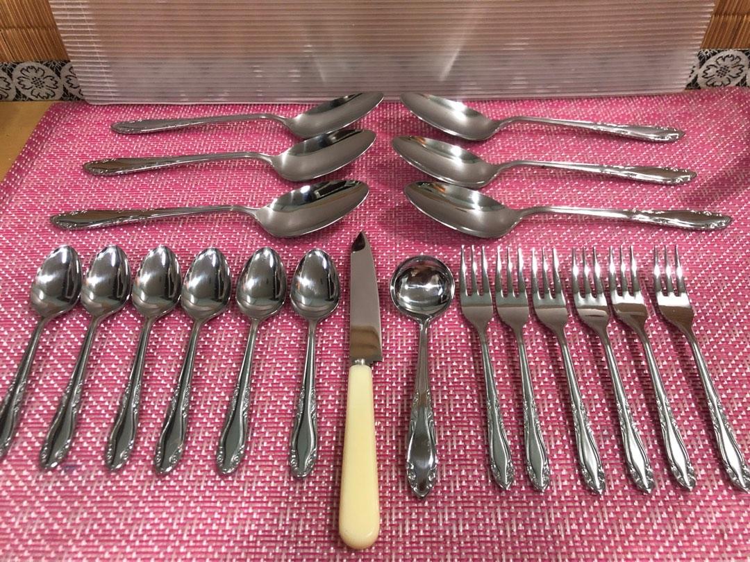 Famous Kai Plumline Made in Japan stainless steel spoons and forks ...