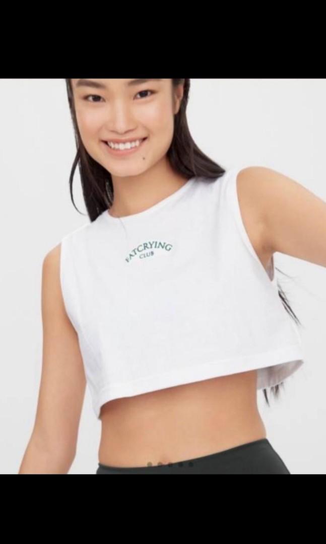 Fat Crying Club Crop Top on Carousell