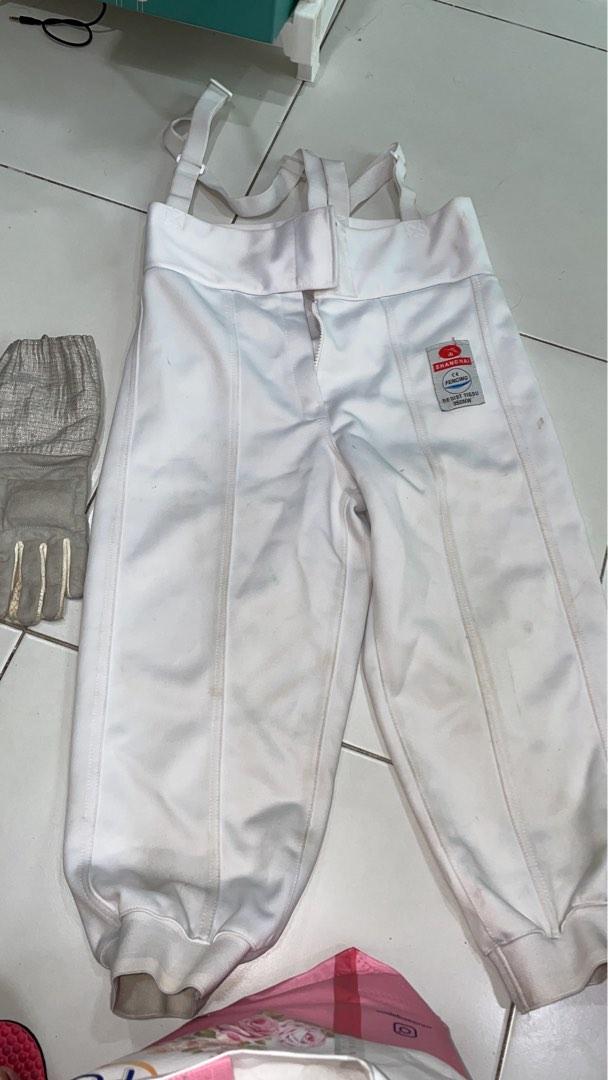 Fencing suit 2 tops 1 pants and 1 glove leg hanged , Sports Equipment ...
