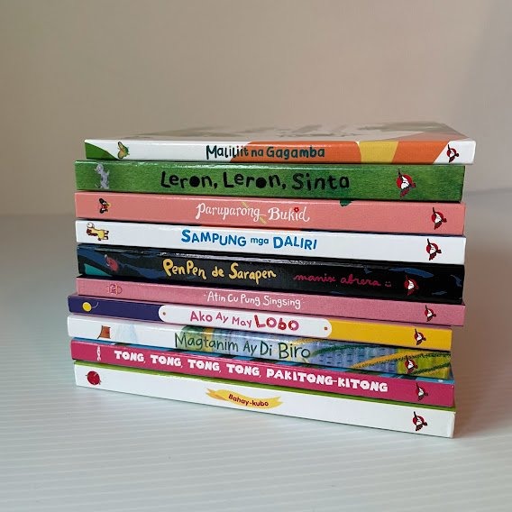 Filipino Children Songs | Glossy Board Books | Set of 10 | Tagalog ...