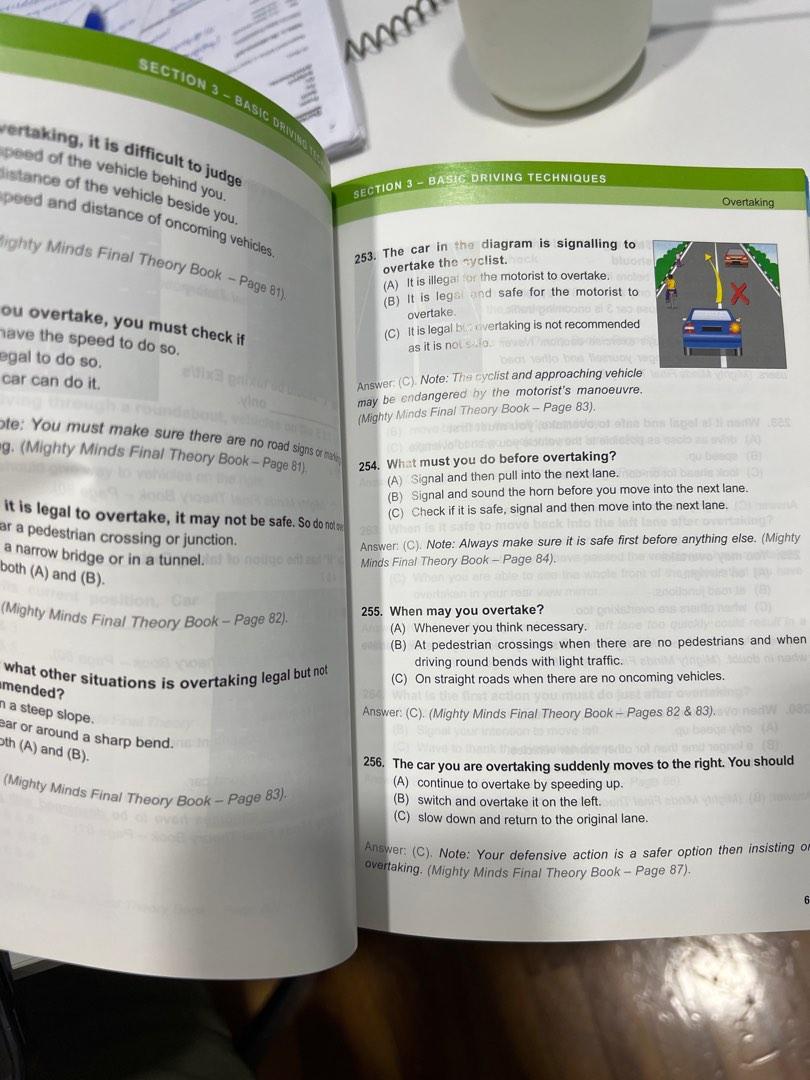 Final Theory Driving Test FTT Question Booko, Hobbies & Toys, Books ...