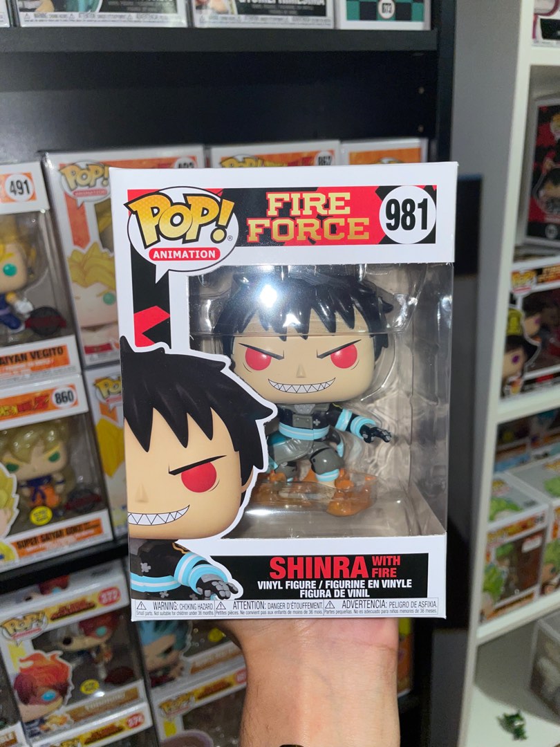 Fire Force Shinra With Fire Funko Pop - Anime, Hobbies & Toys, Toys ...