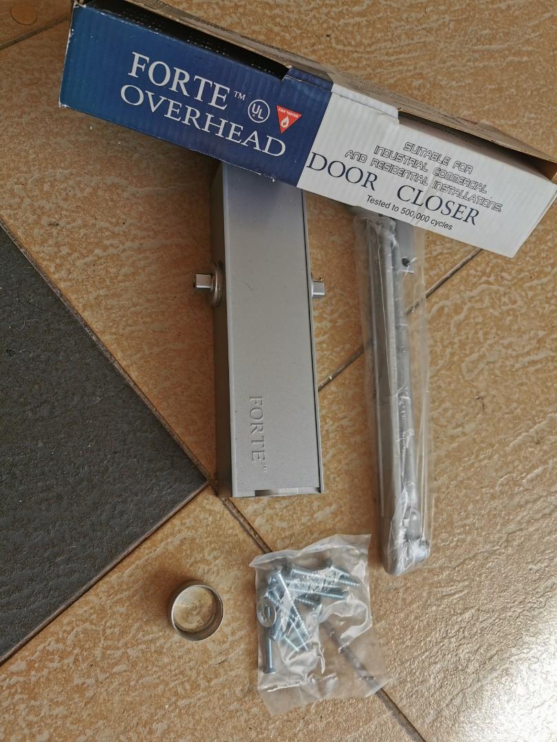 Forte Door Closer, Furniture & Home Living, Security & Locks, Locks ...