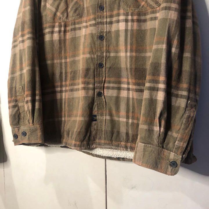 Freedom Foundry corduroy plaid flannel jacket, Men's Fashion, Coats ...