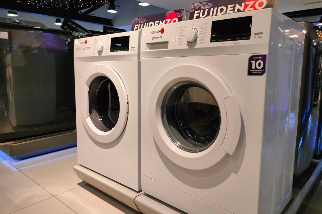 FUJIDENZO HD INVERTER FRONTLOAD STACKABLE, TV & Home Appliances ...